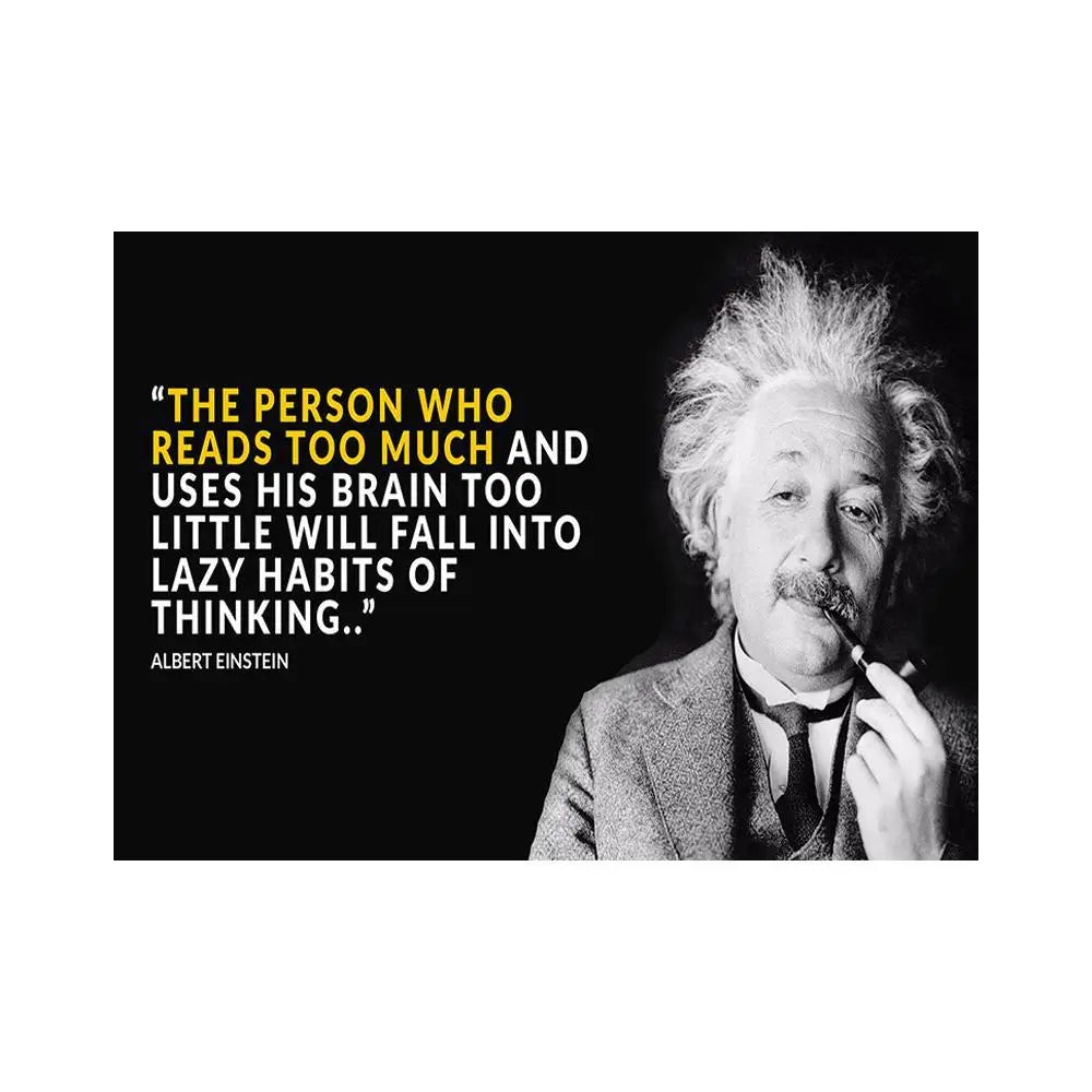 Einstein Quote Albert Einstein Poster Albert Einstein