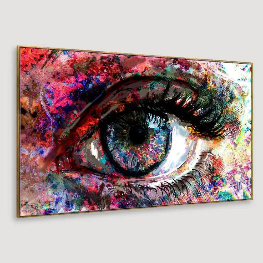 Abstract Art Eyes Abstract Eyes Original Modern Art, One Of A Kind